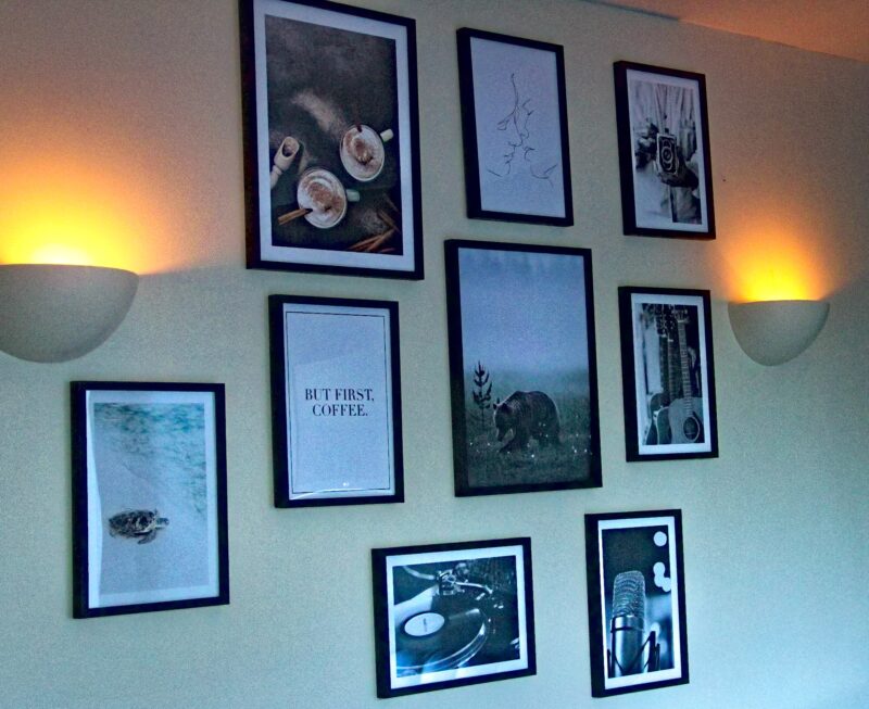 The Art of Display – My Kitchen Poster wall – Midlife and Beyond