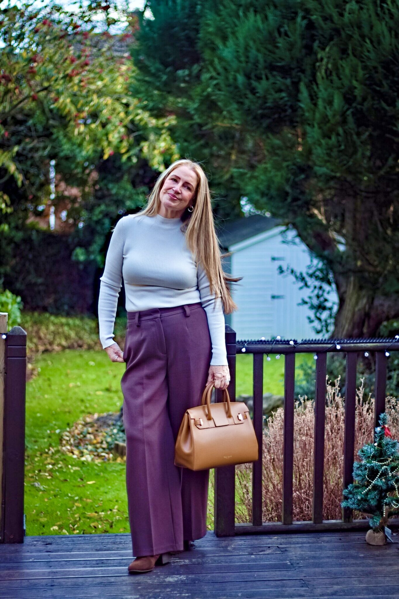 Styling My Brown, Camel Coloured Handbag By Teddy Blake. - Midlife And ...