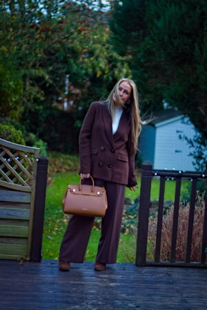 Styling My Brown, Camel Coloured Handbag By Teddy Blake. - Midlife And ...