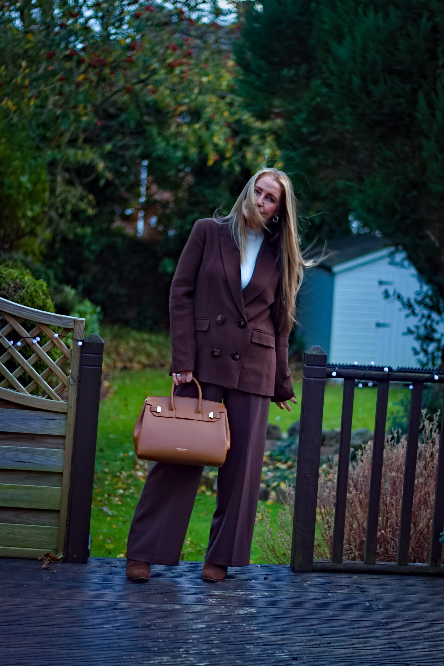 Styling My Brown, Camel Coloured Handbag By Teddy Blake. - Midlife And ...
