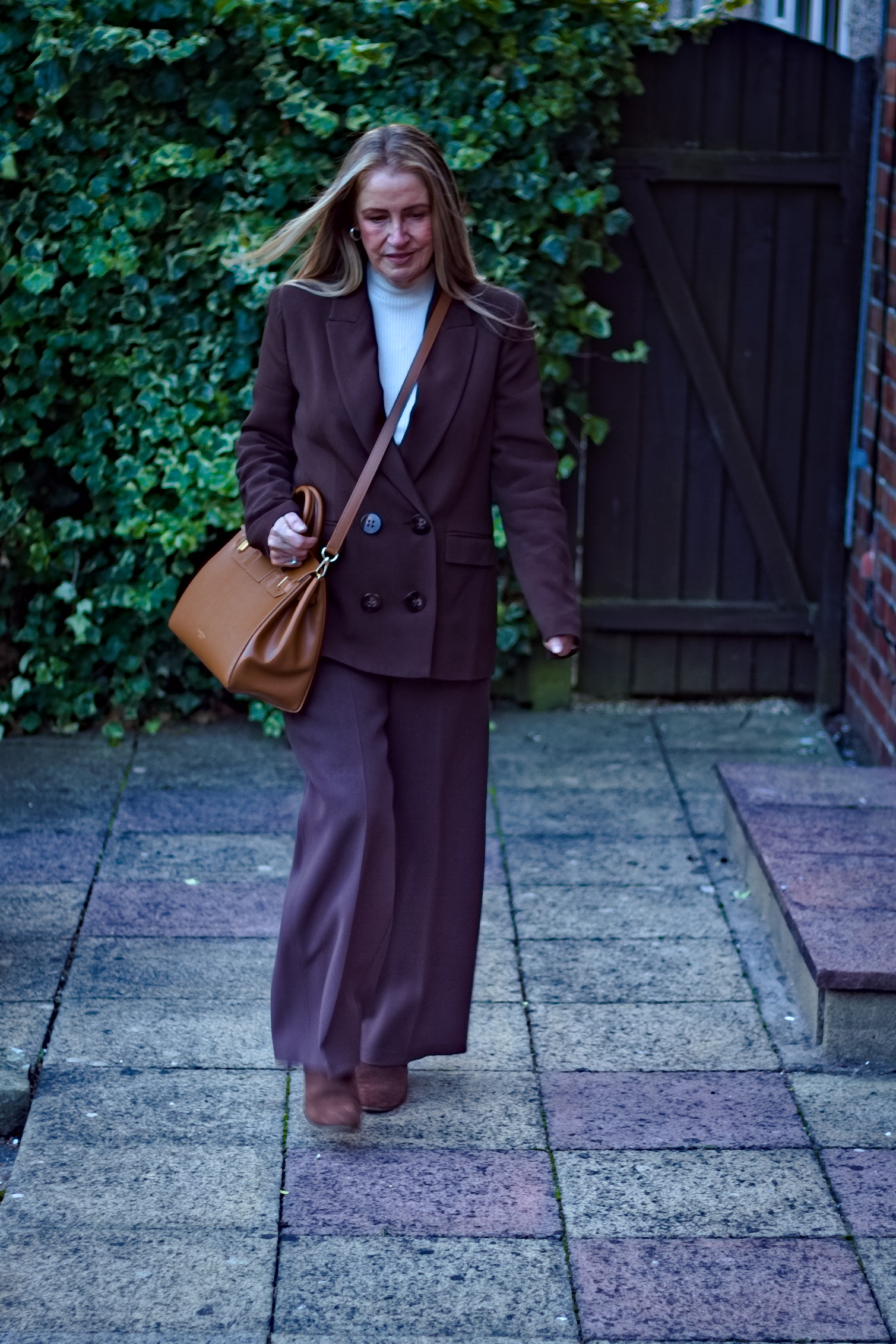 Styling My Brown, Camel Coloured Handbag By Teddy Blake. - Midlife And ...