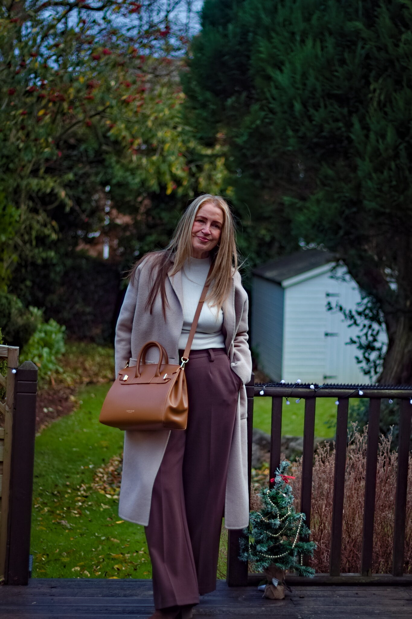 Styling My Brown, Camel Coloured Handbag By Teddy Blake. - Midlife And ...